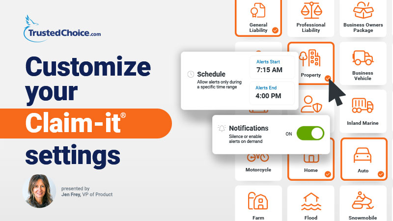 Customize Your Claim-it Settings - TrustedChoice.com Advantage